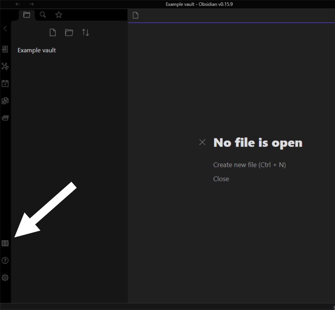 Create an Obsidian Vault - Eastbourne Trampoline