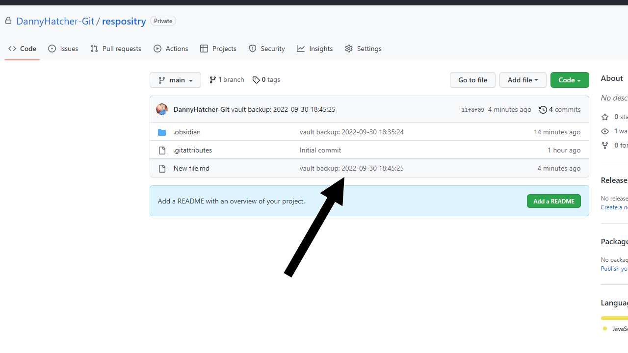 Obsidian Git for beginners - Eastbourne Trampoline
