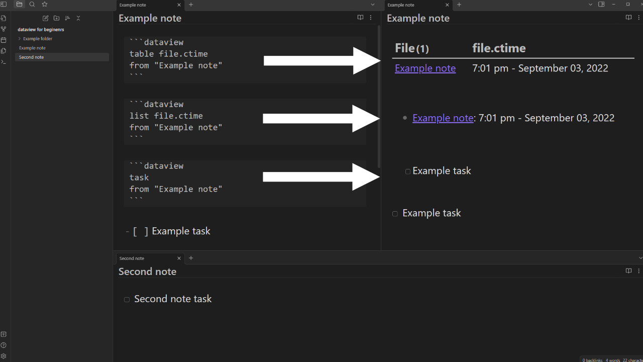 Obsidian dataview for beginners - Eastbourne Trampoline