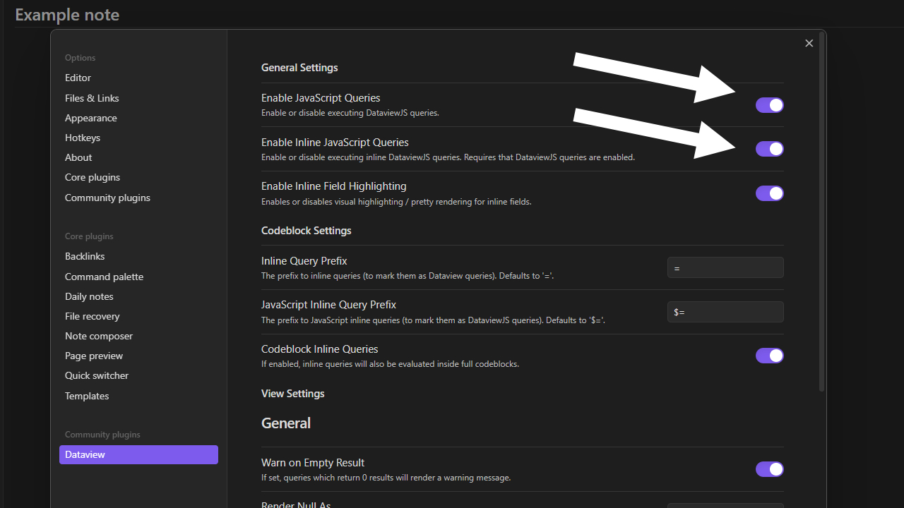 Obsidian dataview for beginners - Eastbourne Trampoline
