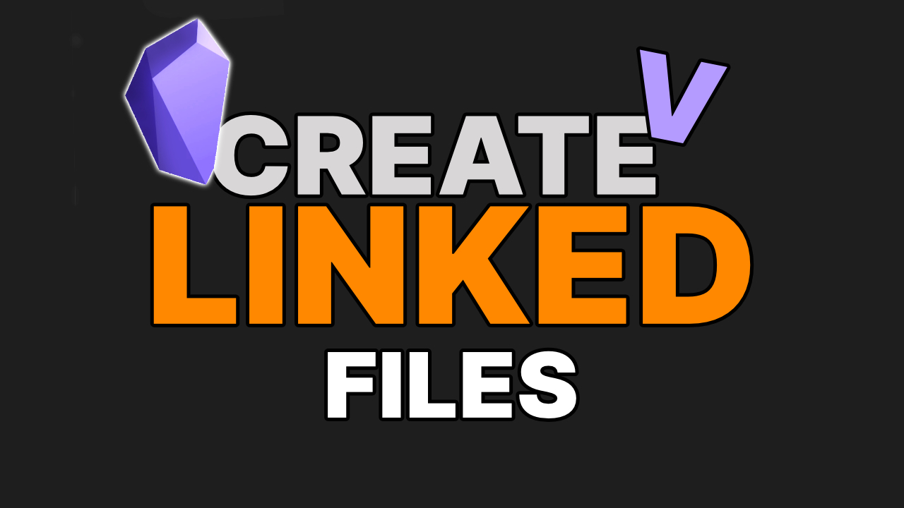 Create linked files in Obsidian - Eastbourne Trampoline
