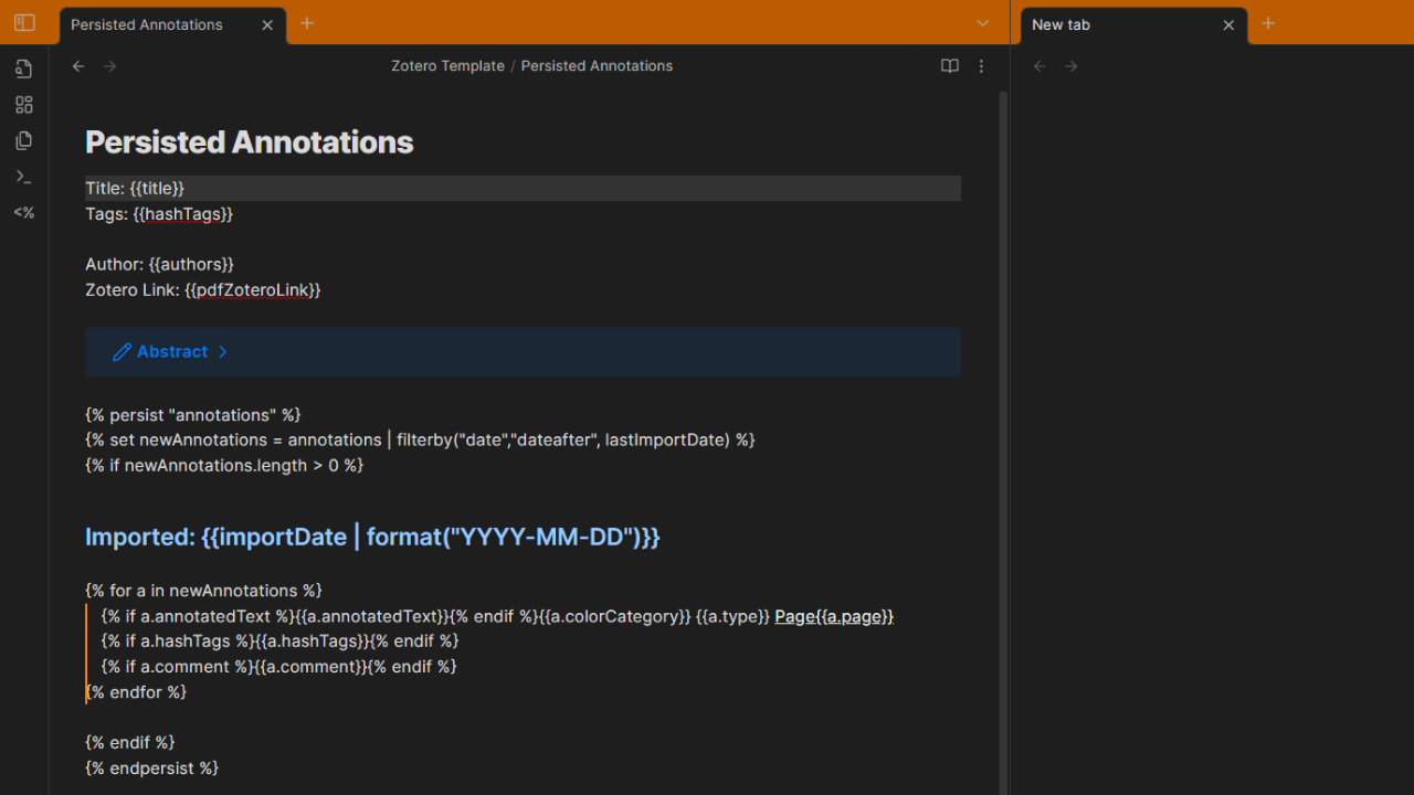 How to customize your Zotero Template for Obsidian - Eastbourne Trampoline